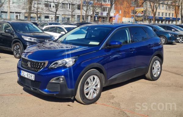 Zils Peugeot 3008 2017 Jelgava, ar dzinēja tilpumu 2.00 L un nobraukumu 0 tūkst. km par 10900 €, foto 5 vietnē AUTOMOTO.COM.LV
