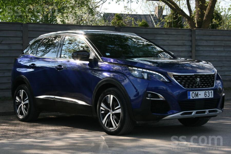 Zils Peugeot 3008 2017 Jelgava, ar dzinēja tilpumu 1.20 L un nobraukumu 150 tūkst. km par 12775 €, foto 6 vietnē AUTOMOTO.COM.LV
