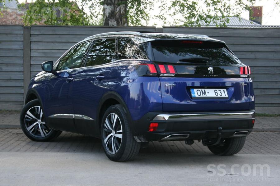 Zils Peugeot 3008 2017 Jelgava, ar dzinēja tilpumu 1.20 L un nobraukumu 150 tūkst. km par 12775 €, foto 7 vietnē AUTOMOTO.COM.LV