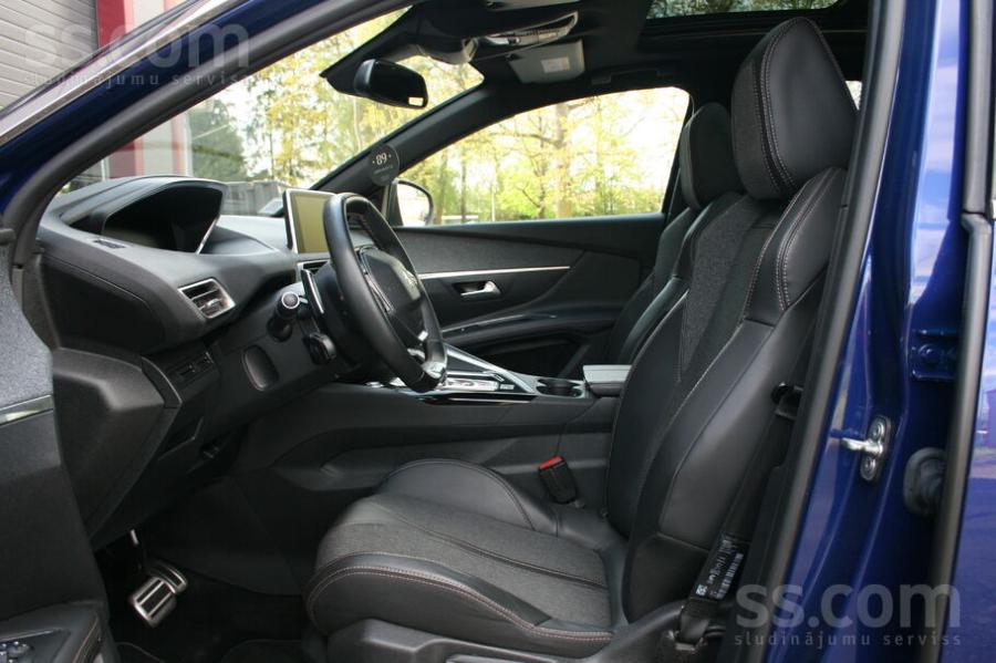 Zils Peugeot 3008 2017 Jelgava, ar dzinēja tilpumu 1.20 L un nobraukumu 150 tūkst. km par 12775 €, foto 19 vietnē AUTOMOTO.COM.LV