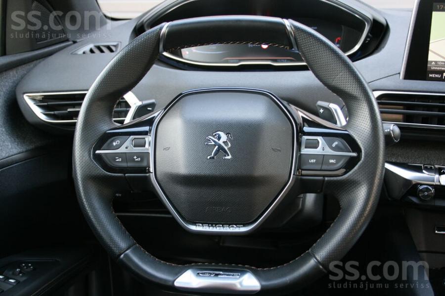 Zils Peugeot 3008 2017 Jelgava, ar dzinēja tilpumu 1.20 L un nobraukumu 150 tūkst. km par 12775 €, foto 27 vietnē AUTOMOTO.COM.LV