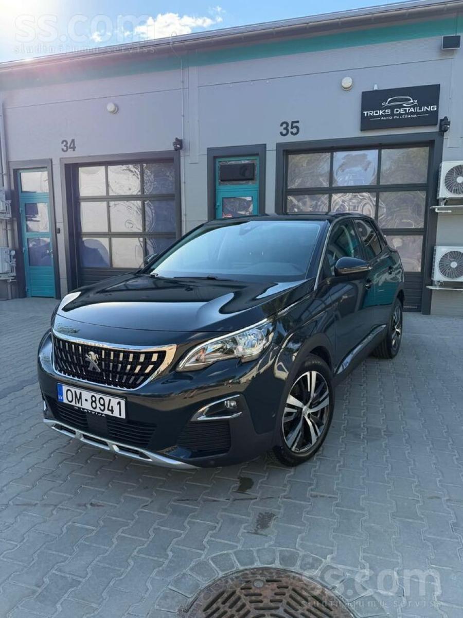 Zils Peugeot 3008 2017 Rīga, ar dzinēja tilpumu 1.20 L un nobraukumu 141 tūkst. km par 12500 €, foto 1 vietnē AUTOMOTO.COM.LV