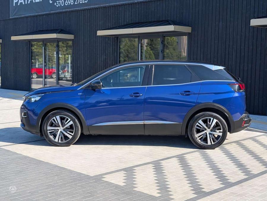 Blue Peugeot 3008 2017 in Siauliai, with an engine capacity of 1.20 L and mileage of 117 thousand km for 13300 €, photo 9 on AUTOMOTO.COM.LV