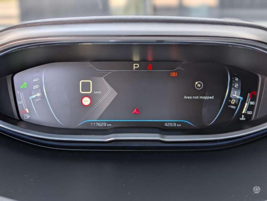 Blue Peugeot 3008 2017 in Siauliai, with an engine capacity of 1.20 L and mileage of 117 thousand km for 13300 €, photo 10 on AUTOMOTO.COM.LV