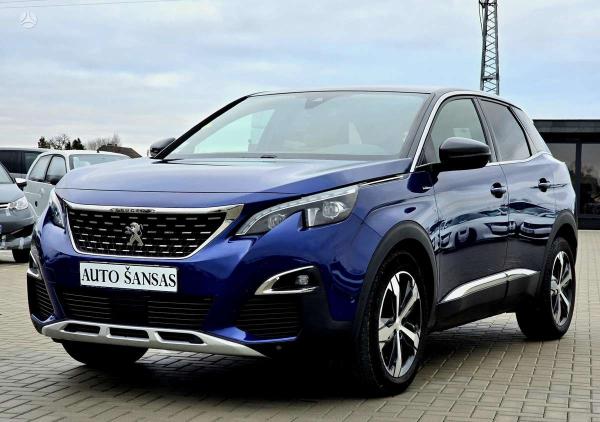 Blue Peugeot 3008 2018 in Taurage, with an engine capacity of 2.00 L and mileage of 190 thousand km for 13500 €, photo 3 on AUTOMOTO.COM.LV