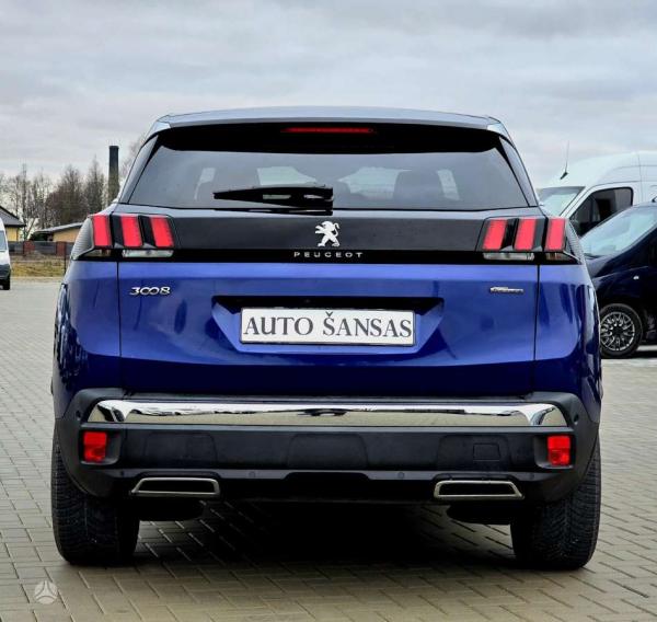 Blue Peugeot 3008 2018 in Taurage, with an engine capacity of 2.00 L and mileage of 190 thousand km for 13500 €, photo 9 on AUTOMOTO.COM.LV