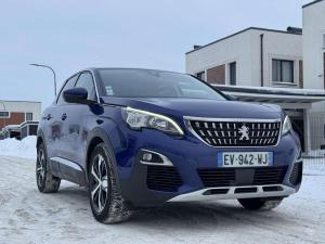 Blue Peugeot 3008 2018 in Klaipeda, with an engine capacity of 1.20 L and mileage of 160 thousand km for 9900 €, photo  on AUTOMOTO.COM.LV
