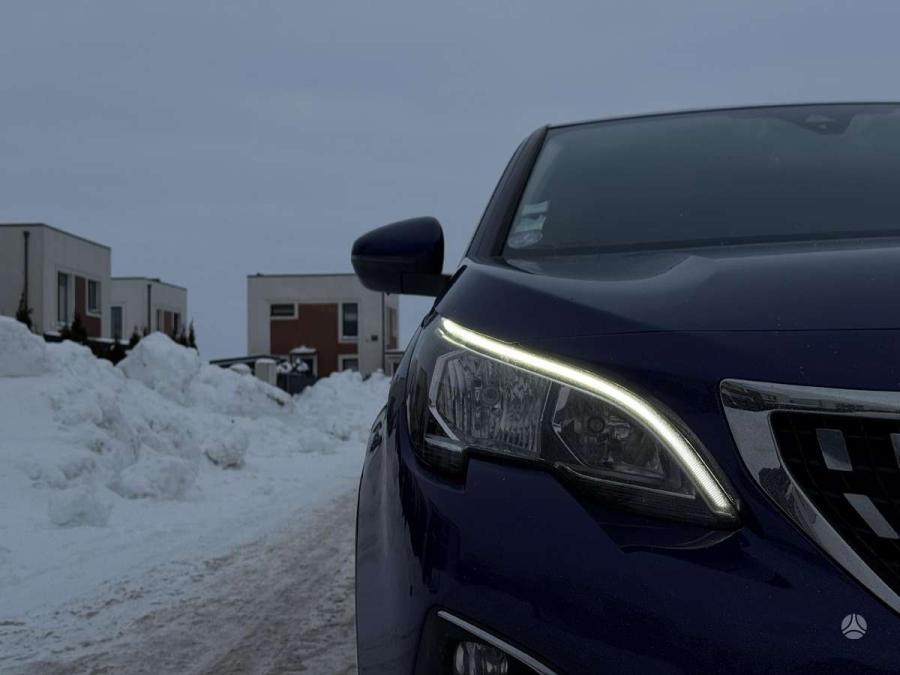 Blue Peugeot 3008 2018 in Klaipeda, with an engine capacity of 1.20 L and mileage of 160 thousand km for 9900 €, photo 28 on AUTOMOTO.COM.LV