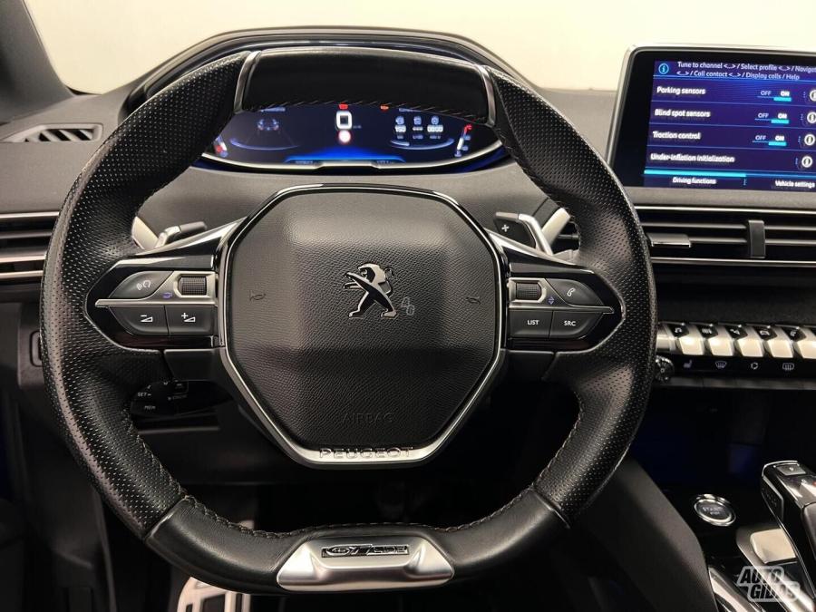 Zils Peugeot 3008 2018 Viļņa, ar dzinēja tilpumu 1.60 L un nobraukumu 101 tūkst. km par 15490 €, foto 12 vietnē AUTOMOTO.COM.LV