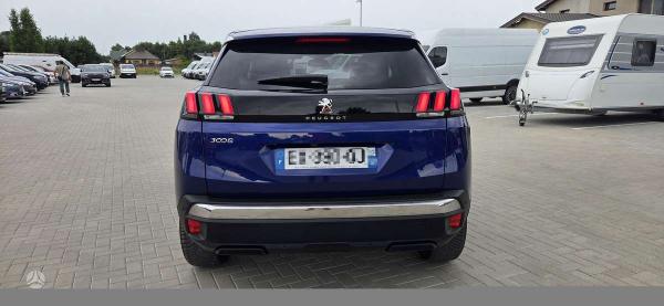 Blue Peugeot 3008 2018 in Taurage, with an engine capacity of 1.20 L and mileage of 139 thousand km for 9300 €, photo 8 on AUTOMOTO.COM.LV