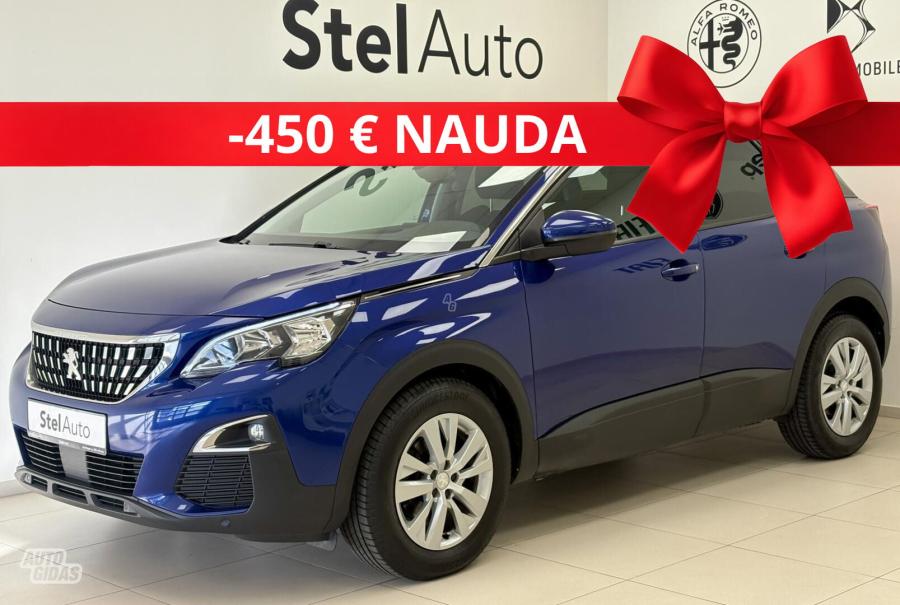 Zils Peugeot 3008 2019 Viļņa, ar dzinēja tilpumu 1.50 L un nobraukumu 188 tūkst. km par 13490 €, foto 1 vietnē AUTOMOTO.COM.LV