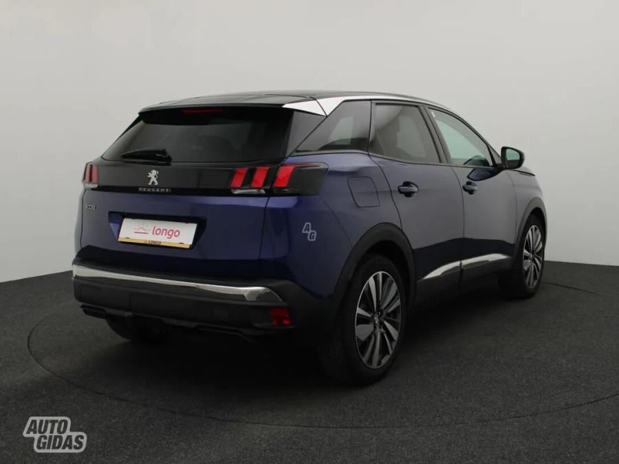 Blue Peugeot 3008 2019 in Vilnius, with an engine capacity of 1.20 L and mileage of 184 thousand km for 11699 €, photo 9 on AUTOMOTO.COM.LV