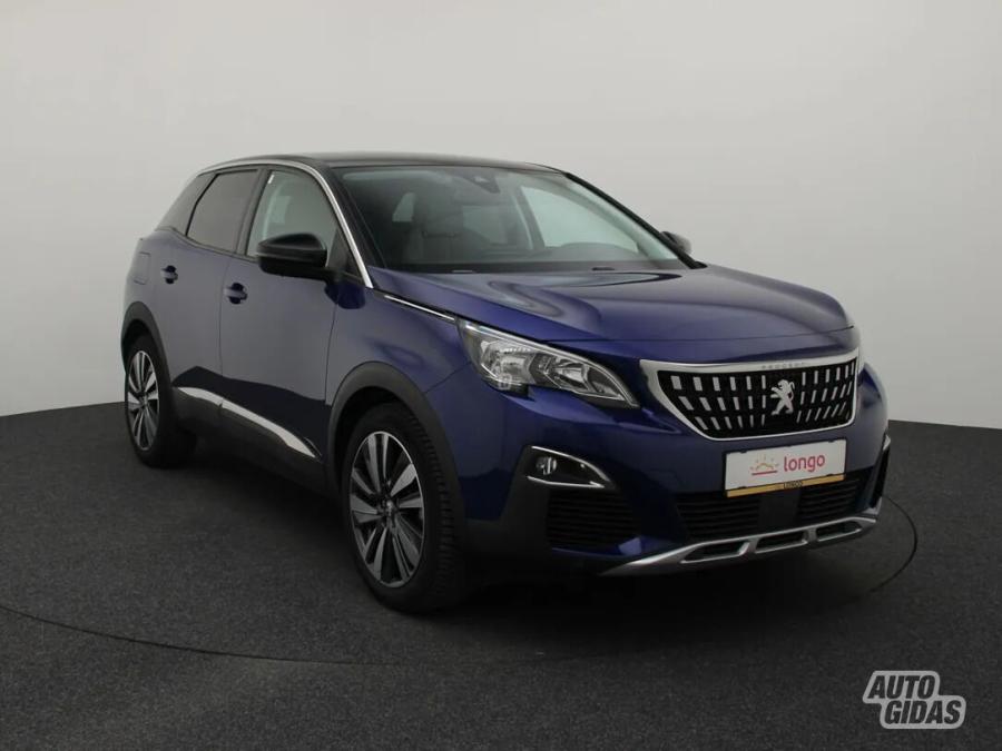 Blue Peugeot 3008 2019 in Vilnius, with an engine capacity of 1.20 L and mileage of 184 thousand km for 11699 €, photo 11 on AUTOMOTO.COM.LV