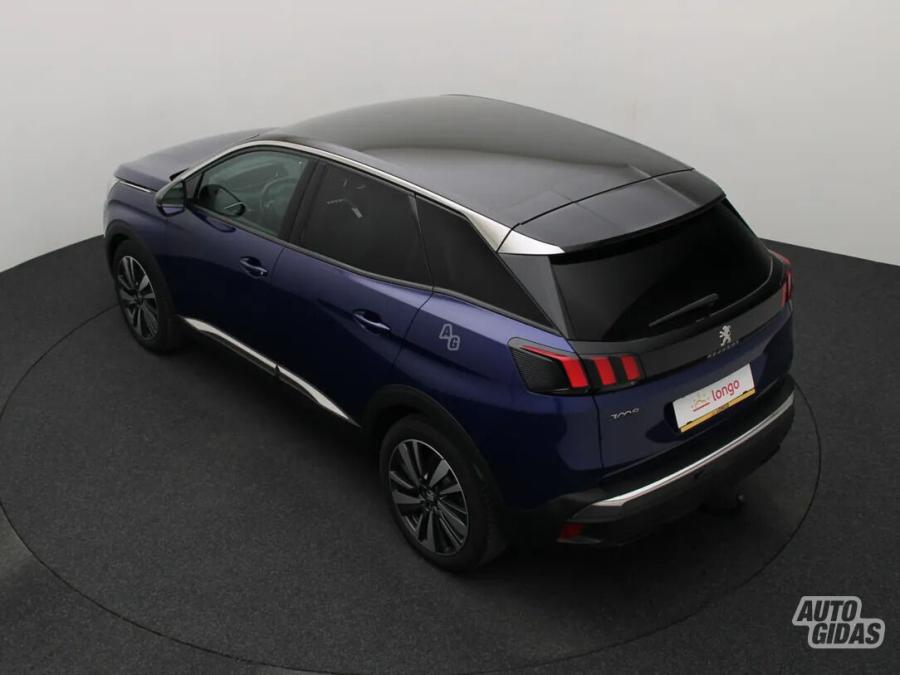 Blue Peugeot 3008 2019 in Vilnius, with an engine capacity of 1.20 L and mileage of 184 thousand km for 11699 €, photo 13 on AUTOMOTO.COM.LV