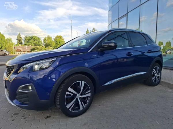 Blue Peugeot 3008 2019 in Utena, with an engine capacity of 1.50 L and mileage of 141 thousand km for 14950 €, photo 5 on AUTOMOTO.COM.LV
