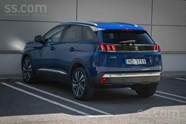 Blue Peugeot 3008 2019 in Riga, with an engine capacity of 1.20 L and mileage of 222 thousand km for 11490 €, photo 6 on AUTOMOTO.COM.LV