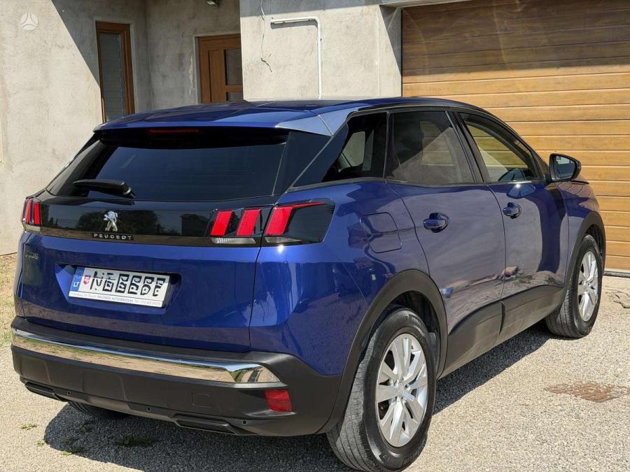 Blue Peugeot 3008 2019 in Siauliai, with an engine capacity of 1.20 L and mileage of 166 thousand km for 11900 €, photo 6 on AUTOMOTO.COM.LV