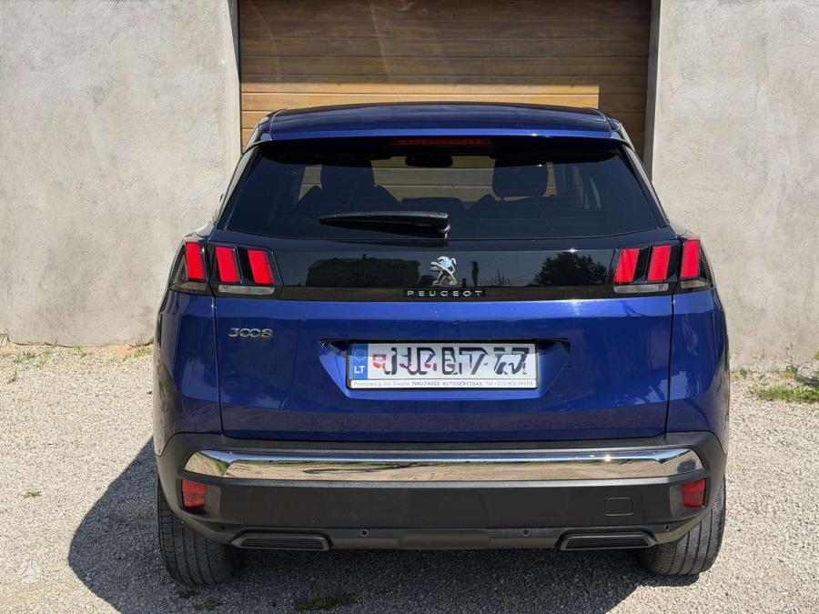 Blue Peugeot 3008 2019 in Siauliai, with an engine capacity of 1.20 L and mileage of 166 thousand km for 11900 €, photo 7 on AUTOMOTO.COM.LV
