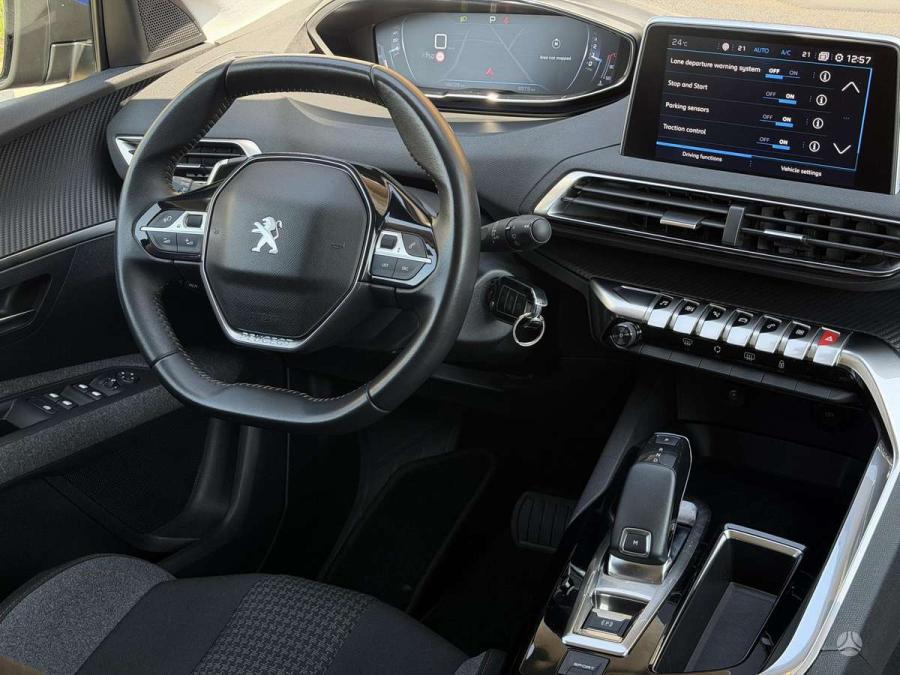 Blue Peugeot 3008 2019 in Siauliai, with an engine capacity of 1.20 L and mileage of 166 thousand km for 11900 €, photo 15 on AUTOMOTO.COM.LV