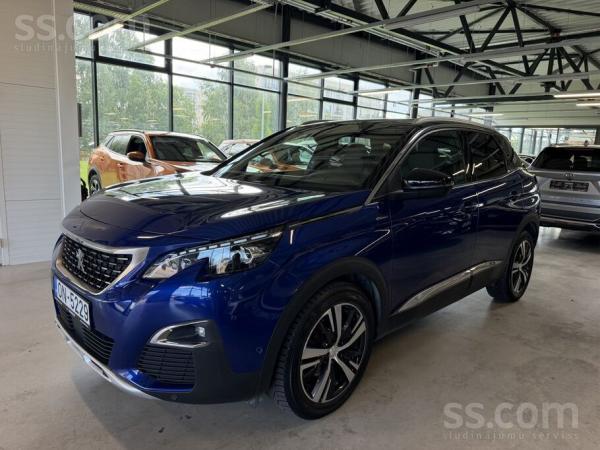 Синий Пежо 3008 2019 в Рига, объемом двигателя 1.60 л и пробегом 155 тыс. км за 13500 €, фото 1 на AUTOMOTO.COM.LV