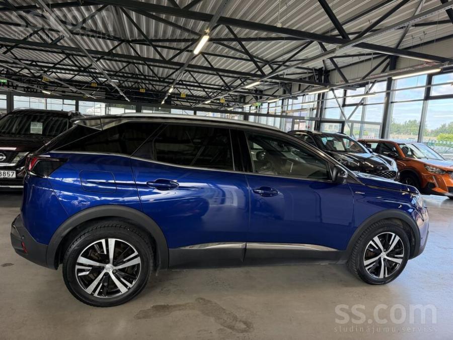 Blue Peugeot 3008 2019 in Riga, with an engine capacity of 1.60 L and mileage of 155 thousand km for 13500 €, photo 6 on AUTOMOTO.COM.LV