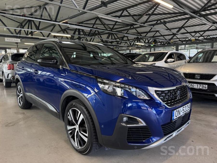 Blue Peugeot 3008 2019 in Riga, with an engine capacity of 1.60 L and mileage of 155 thousand km for 13500 €, photo 7 on AUTOMOTO.COM.LV