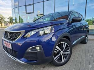 Blue Peugeot 3008 2019 in Utena, with an engine capacity of 1.50 L and mileage of 141 thousand km for 14950 €, photo  on AUTOMOTO.COM.LV
