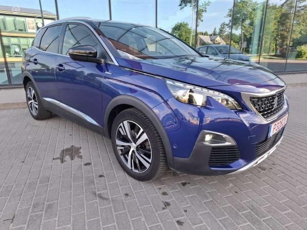 Blue Peugeot 3008 2019 in Utena, with an engine capacity of 1.50 L and mileage of 141 thousand km for 14950 €, photo 7 on AUTOMOTO.COM.LV