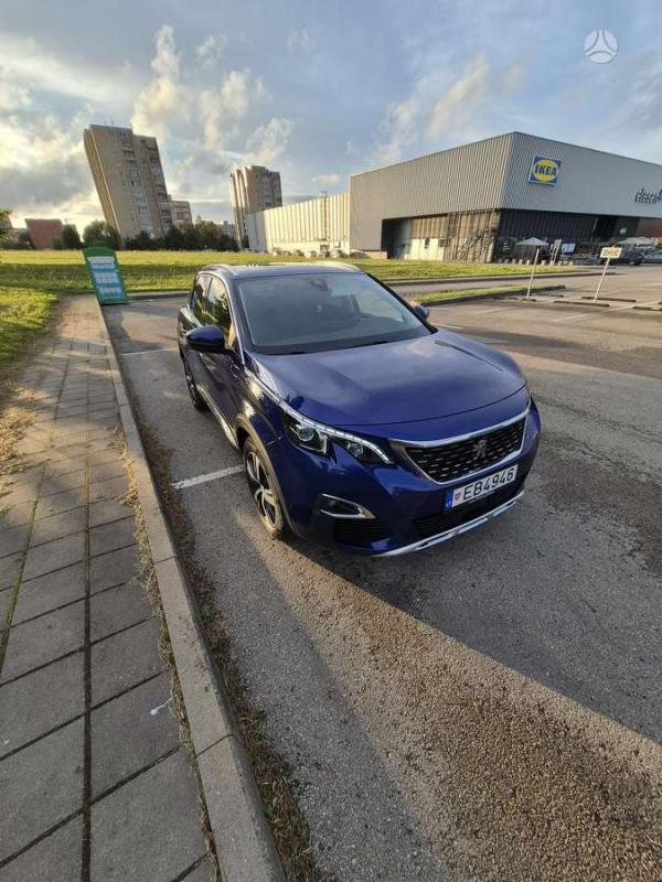 Blue Peugeot 3008 2020 in Siauliai, with an engine capacity of 1.60 L and mileage of 214 thousand km for 13500 €, photo 2 on AUTOMOTO.COM.LV