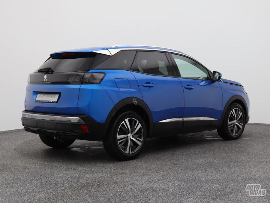 Blue Peugeot 3008 2021 in Kaunas, with an engine capacity of 1.20 L and mileage of 87 thousand km for 22091 €, photo 5 on AUTOMOTO.COM.LV