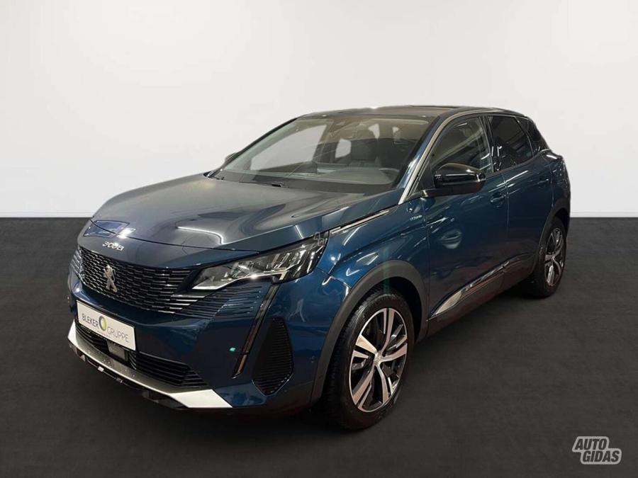 Blue Peugeot 3008 2021 in Kaunas, with an engine capacity of 1.60 L and mileage of 30 thousand km for 22688 €, photo 3 on AUTOMOTO.COM.LV