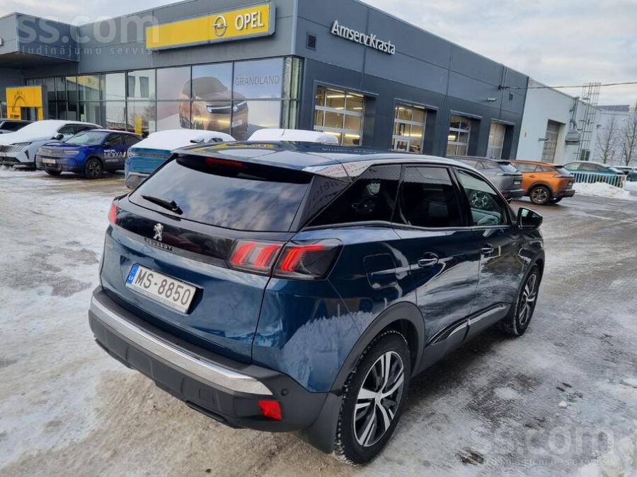 Zils Peugeot 3008 2021 Rīga, ar dzinēja tilpumu 1.50 L un nobraukumu 107 tūkst. km par 17700 €, foto 2 vietnē AUTOMOTO.COM.LV