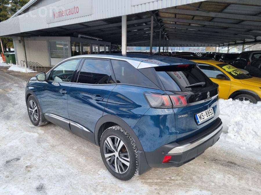 Zils Peugeot 3008 2021 Rīga, ar dzinēja tilpumu 1.50 L un nobraukumu 107 tūkst. km par 17700 €, foto 4 vietnē AUTOMOTO.COM.LV