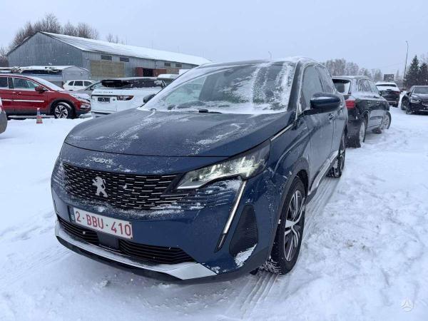 Blue Peugeot 3008 2021 in Siauliai, with an engine capacity of 1.60 L and mileage of 154 thousand km for 14650 €, photo 1 on AUTOMOTO.COM.LV