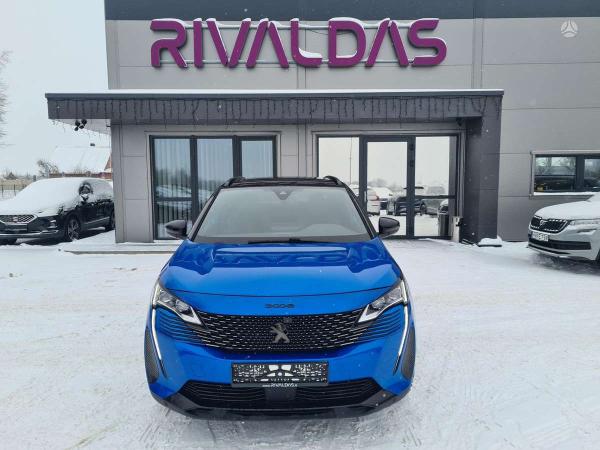 Blue Peugeot 3008 2021 in Siauliai, with an engine capacity of 1.60 L and mileage of 187 thousand km for 20558 €, photo 1 on AUTOMOTO.COM.LV