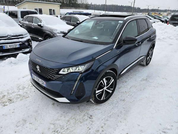 Blue Peugeot 3008 2021 in Vilnius, with an engine capacity of 1.20 L and mileage of 151 thousand km for 16335 €, photo 3 on AUTOMOTO.COM.LV