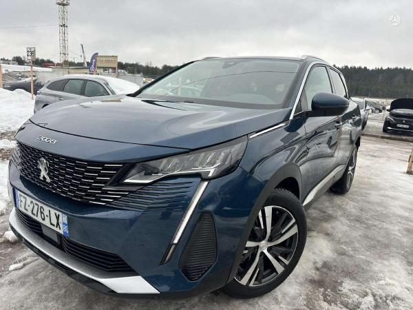 Zils Peugeot 3008 2021 Viļņa, ar dzinēja tilpumu 1.50 L un nobraukumu 192 tūkst. km par 13914 €, foto  vietnē AUTOMOTO.COM.LV