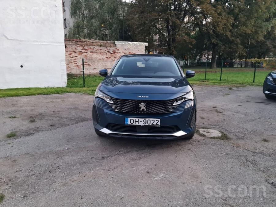 Zils Peugeot 3008 2021 Jelgava, ar dzinēja tilpumu 1.20 L un nobraukumu 0 tūkst. km par 15400 €, foto 1 vietnē AUTOMOTO.COM.LV