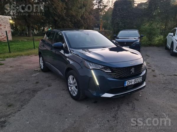 Zils Peugeot 3008 2021 Jelgava, ar dzinēja tilpumu 1.20 L un nobraukumu 0 tūkst. km par 15400 €, foto 4 vietnē AUTOMOTO.COM.LV
