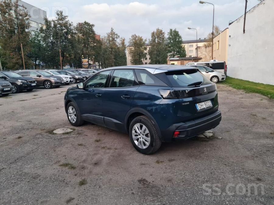 Zils Peugeot 3008 2021 Jelgava, ar dzinēja tilpumu 1.20 L un nobraukumu 0 tūkst. km par 15400 €, foto 8 vietnē AUTOMOTO.COM.LV