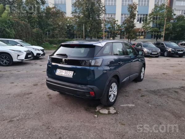 Zils Peugeot 3008 2021 Jelgava, ar dzinēja tilpumu 1.20 L un nobraukumu 0 tūkst. km par 15400 €, foto 8 vietnē AUTOMOTO.COM.LV