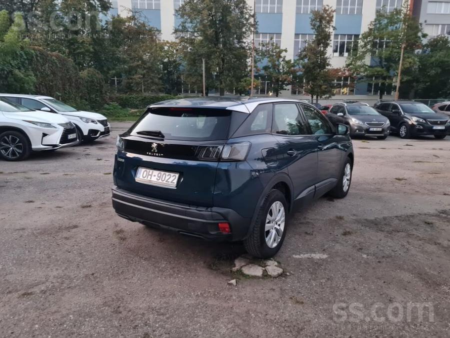 Zils Peugeot 3008 2021 Jelgava, ar dzinēja tilpumu 1.20 L un nobraukumu 0 tūkst. km par 15400 €, foto 9 vietnē AUTOMOTO.COM.LV