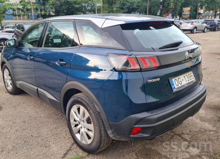 Синий Пежо 3008 2021 в Елгава, объемом двигателя 1.50 л и пробегом 0 тыс. км за 15900 €, фото 9 на AUTOMOTO.COM.LV
