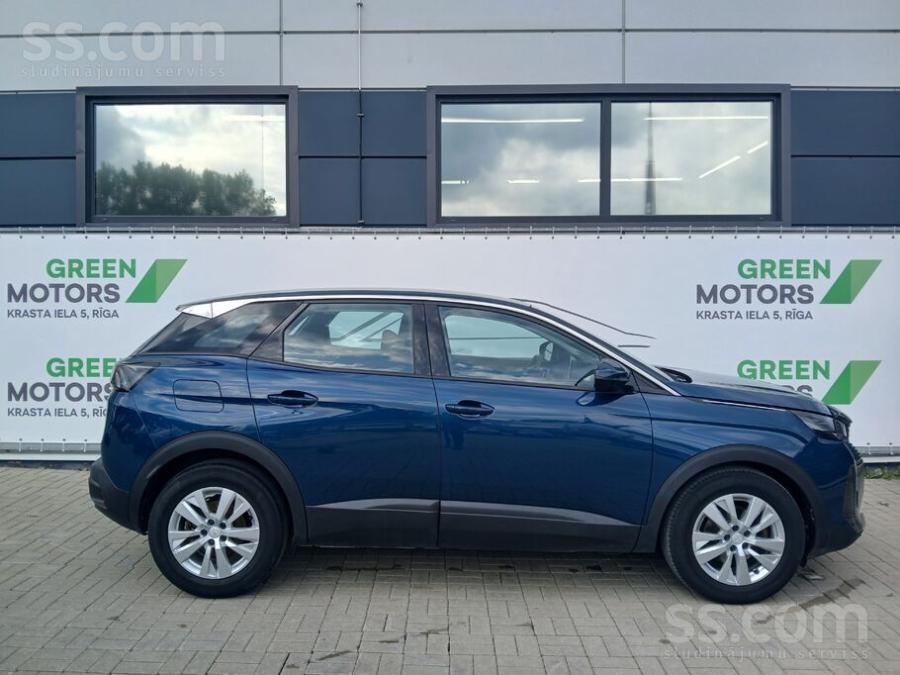 Blue Peugeot 3008 2021 in Riga, with an engine capacity of 1.20 L and mileage of 64 thousand km for 19800 €, photo 6 on AUTOMOTO.COM.LV