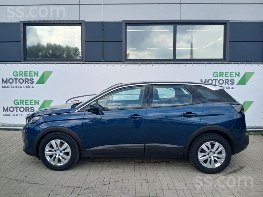 Blue Peugeot 3008 2021 in Riga, with an engine capacity of 1.20 L and mileage of 64 thousand km for 19800 €, photo 7 on AUTOMOTO.COM.LV