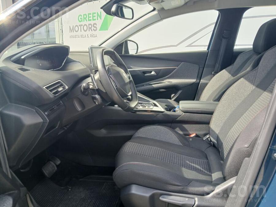 Blue Peugeot 3008 2021 in Riga, with an engine capacity of 1.20 L and mileage of 64 thousand km for 19800 €, photo 12 on AUTOMOTO.COM.LV