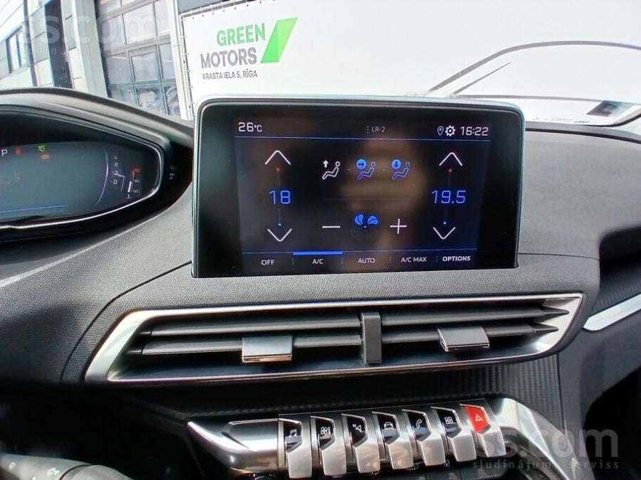 Blue Peugeot 3008 2021 in Riga, with an engine capacity of 1.20 L and mileage of 64 thousand km for 19800 €, photo 25 on AUTOMOTO.COM.LV