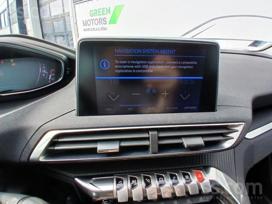 Blue Peugeot 3008 2021 in Riga, with an engine capacity of 1.20 L and mileage of 64 thousand km for 19800 €, photo 26 on AUTOMOTO.COM.LV