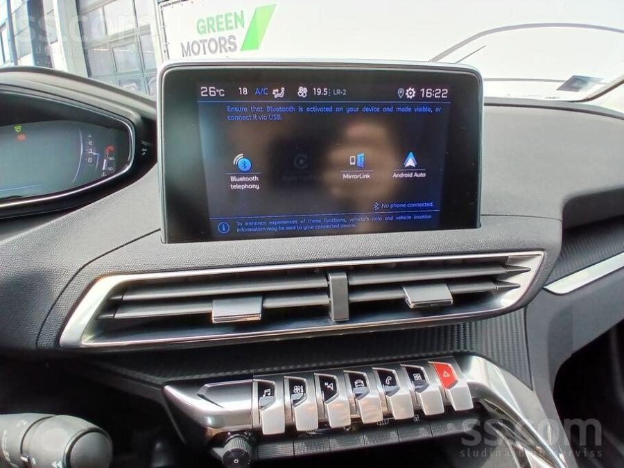 Blue Peugeot 3008 2021 in Riga, with an engine capacity of 1.20 L and mileage of 64 thousand km for 19800 €, photo 28 on AUTOMOTO.COM.LV