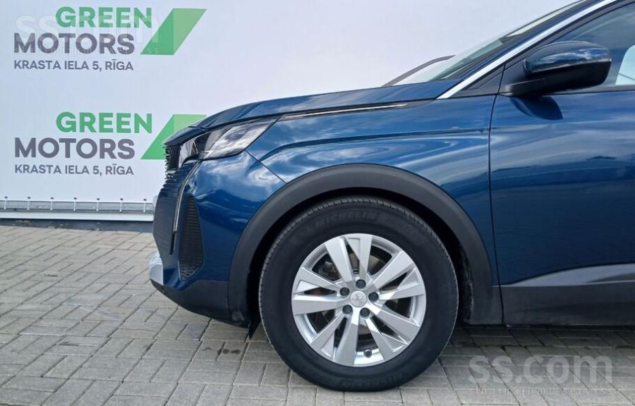 Blue Peugeot 3008 2021 in Riga, with an engine capacity of 1.20 L and mileage of 64 thousand km for 19800 €, photo 34 on AUTOMOTO.COM.LV